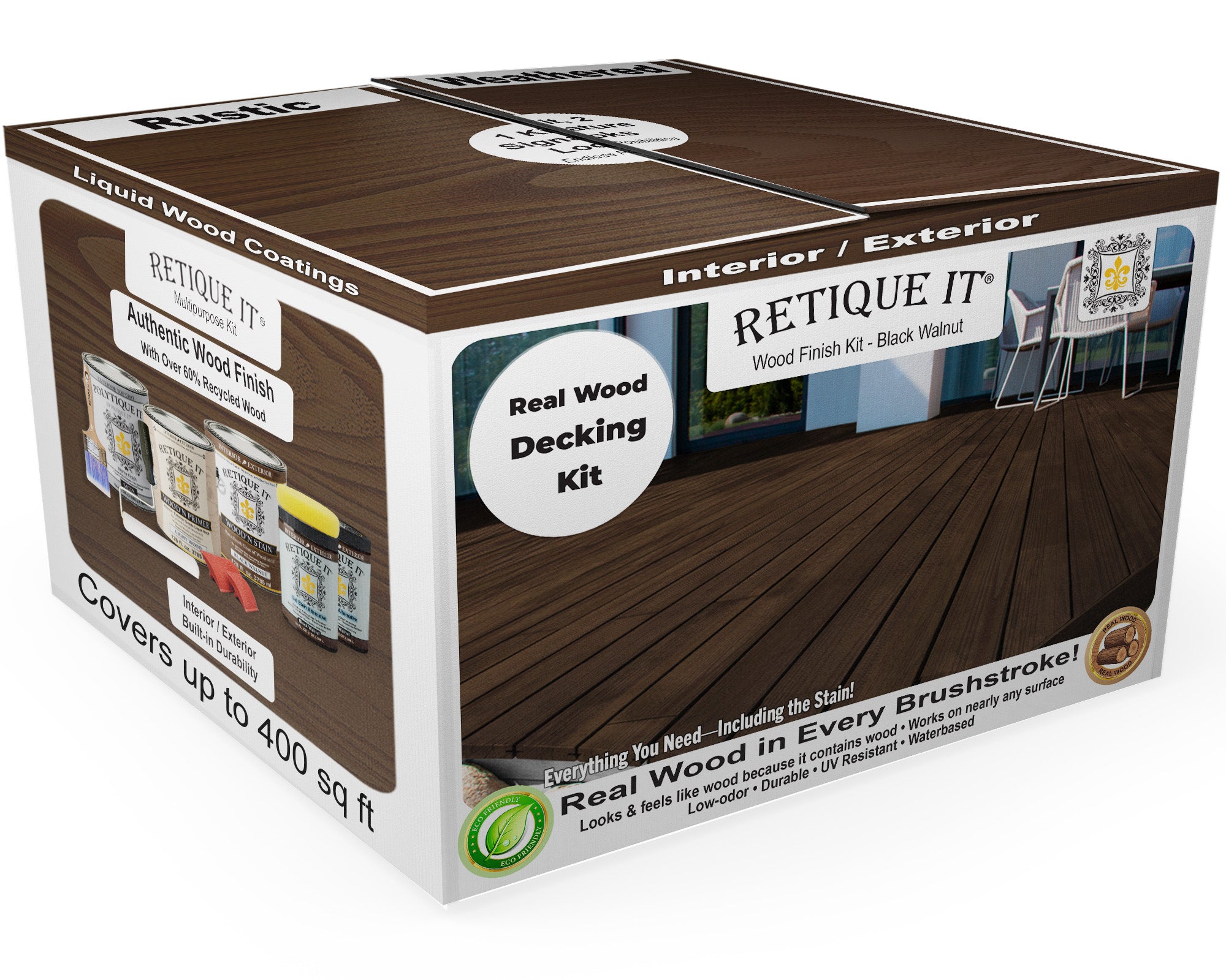 Decking Wood'n Kit (Grained) - Black Walnut