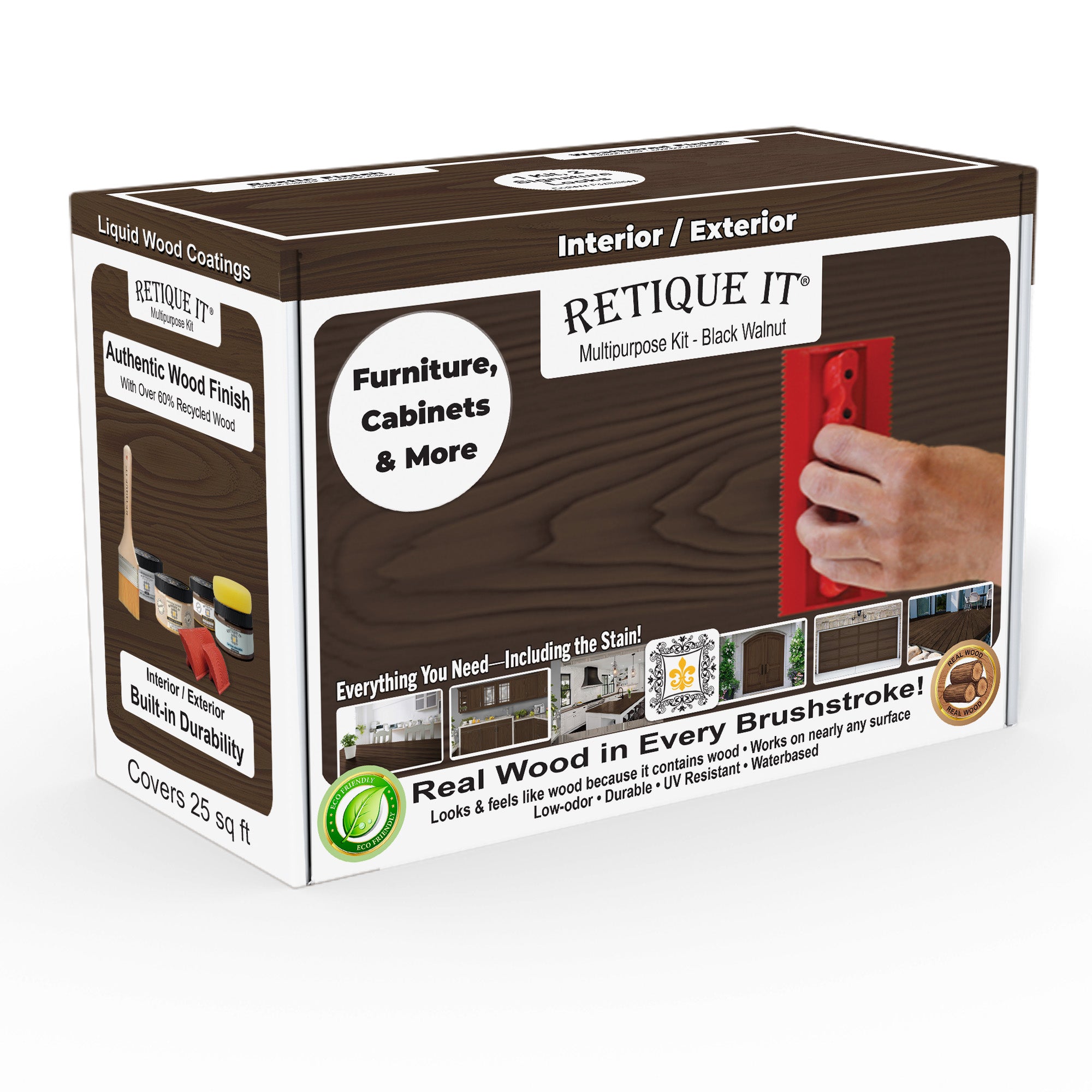 Multi-purpose Wood'n Kit - Black Walnut - Exterior Top Coat