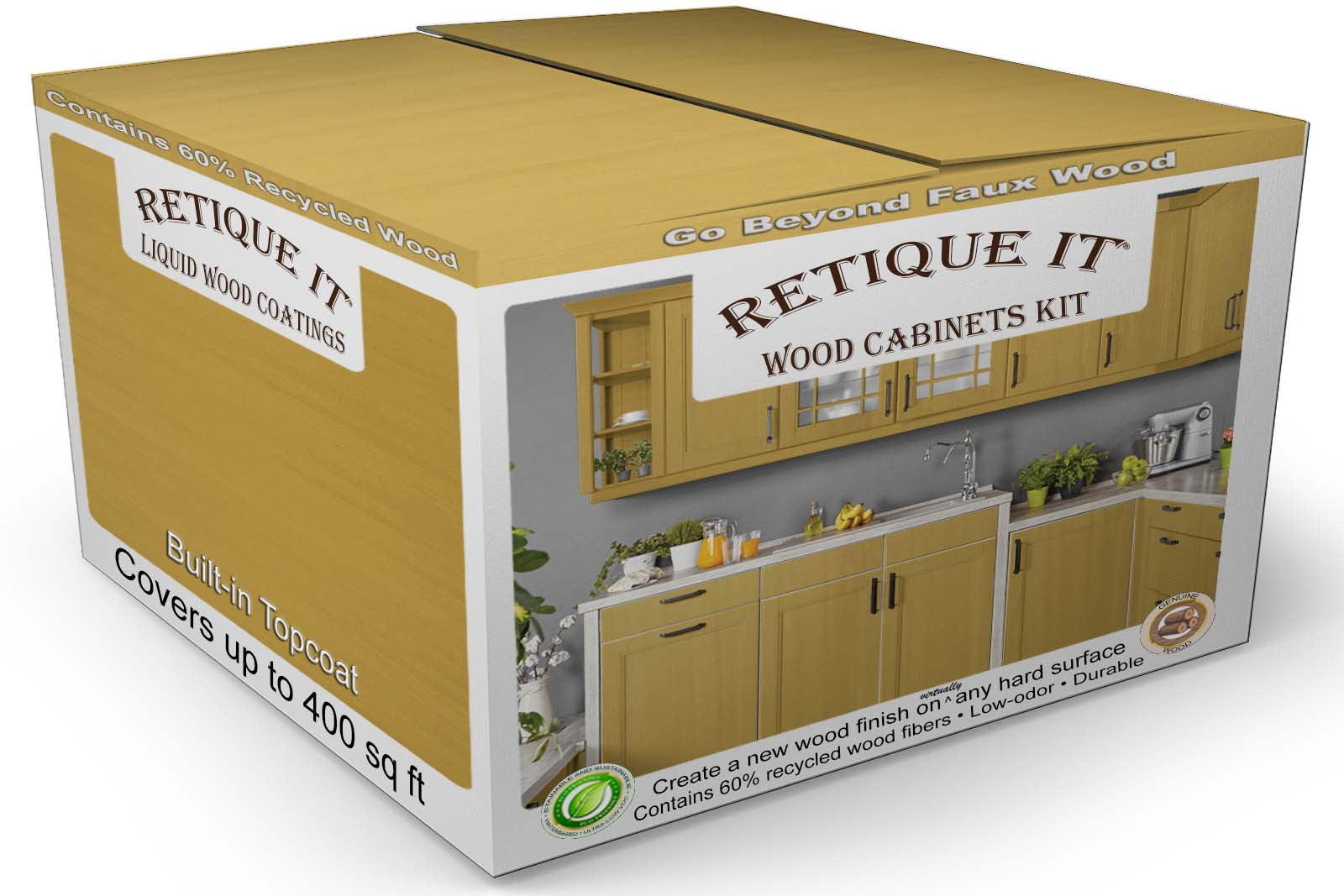 Wood'n Finish Cabinet Kit (Smooth) - Old Oak | Retique It® Shop