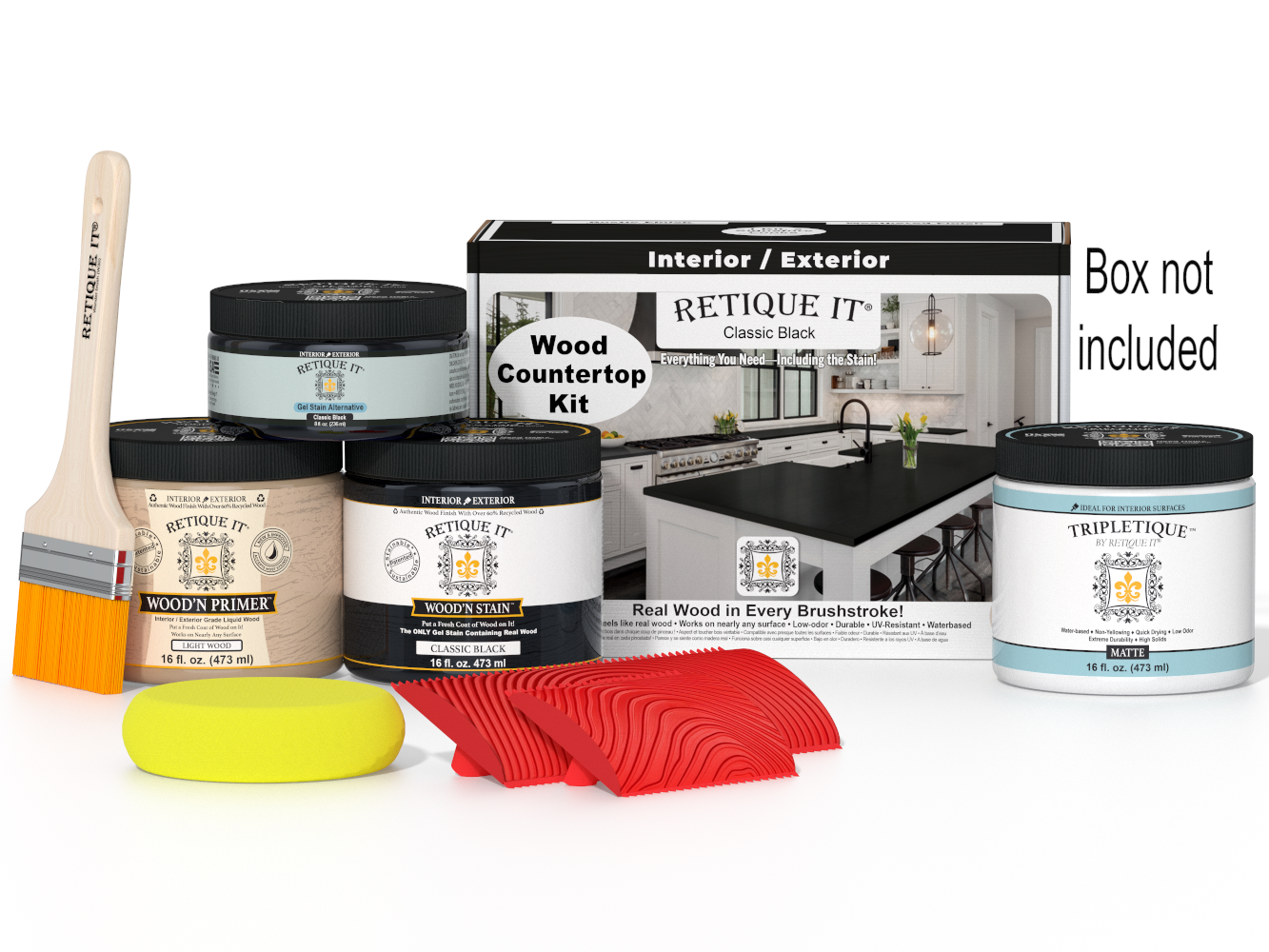 Countertop Kit for Kitchen Islands in Classic | Retique It®