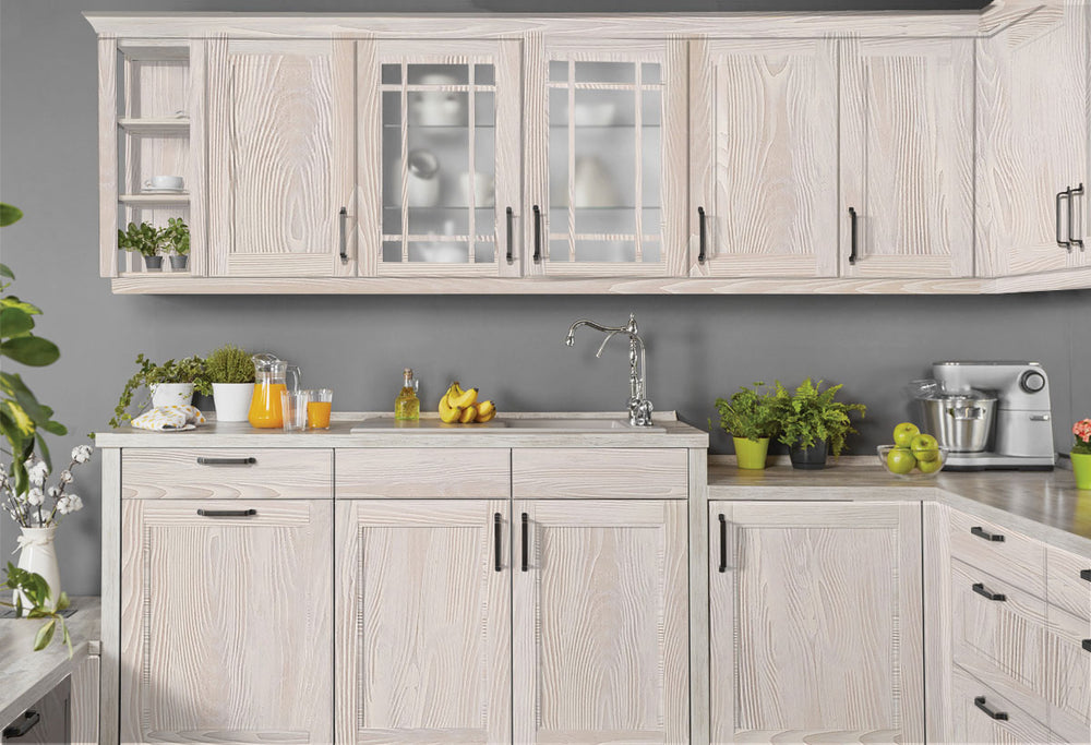 Wood'n Finish Cabinet Kit (Grained) - White Wash | Retique It® Shop