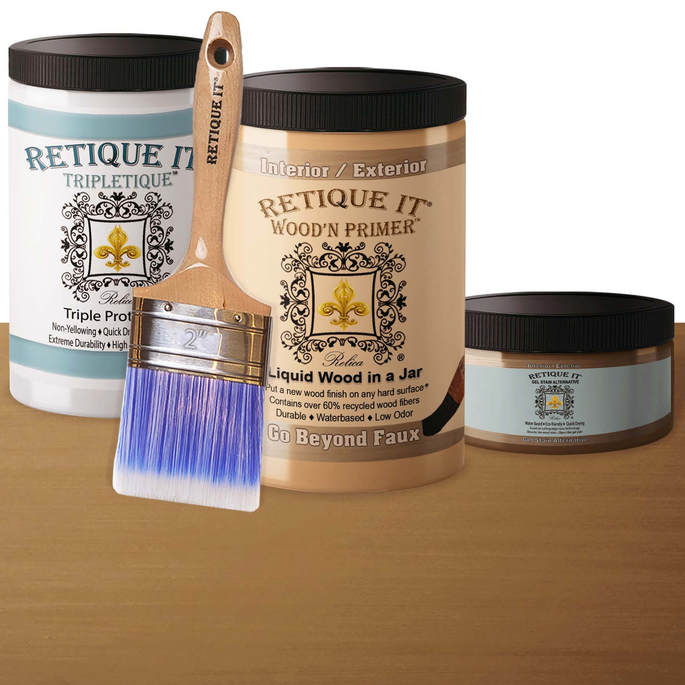 Wood'n Finish Cabinet Kit (Smooth) - Barn Wood | Retique It® Shop