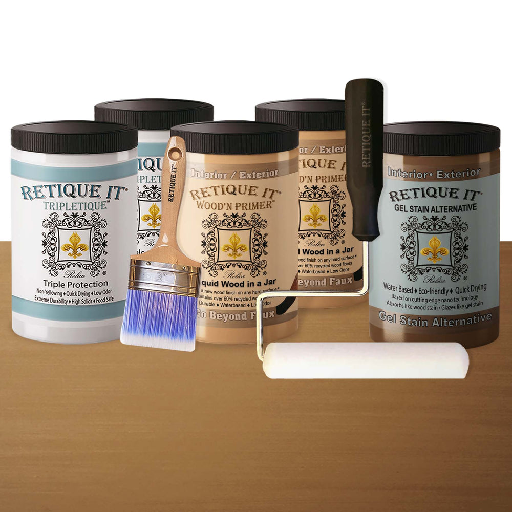 Wood'n Finish Cabinet Kit (Smooth) - Barn Wood | Retique It® Shop