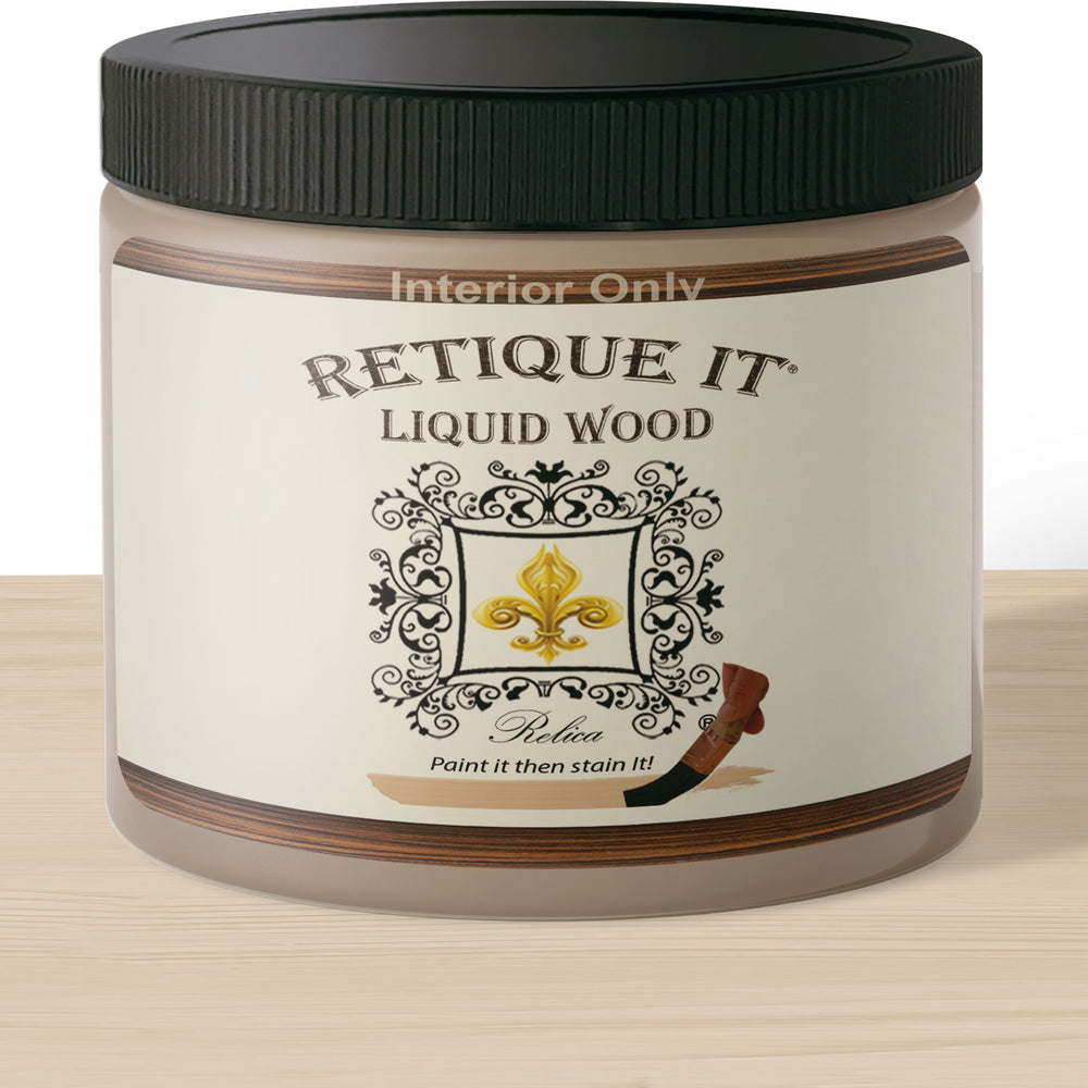 Retique It Liquid Wood - Light Wood Half Pint (8oz) - Paint It Then ...