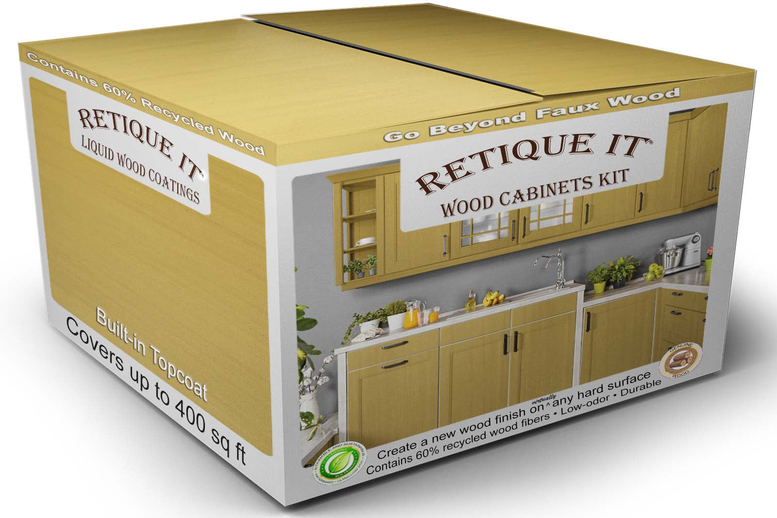 Wood'n Finish Cabinet Kit (Smooth) - Old Oak | Retique It® Shop
