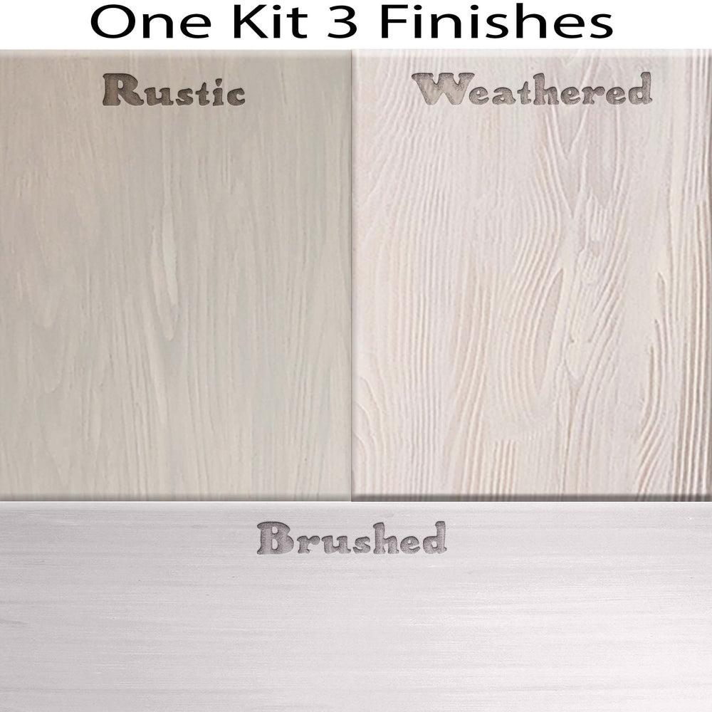 Wood'n Finish Kitchen Island Countertop Kit - White Wash | Retique It® Shop