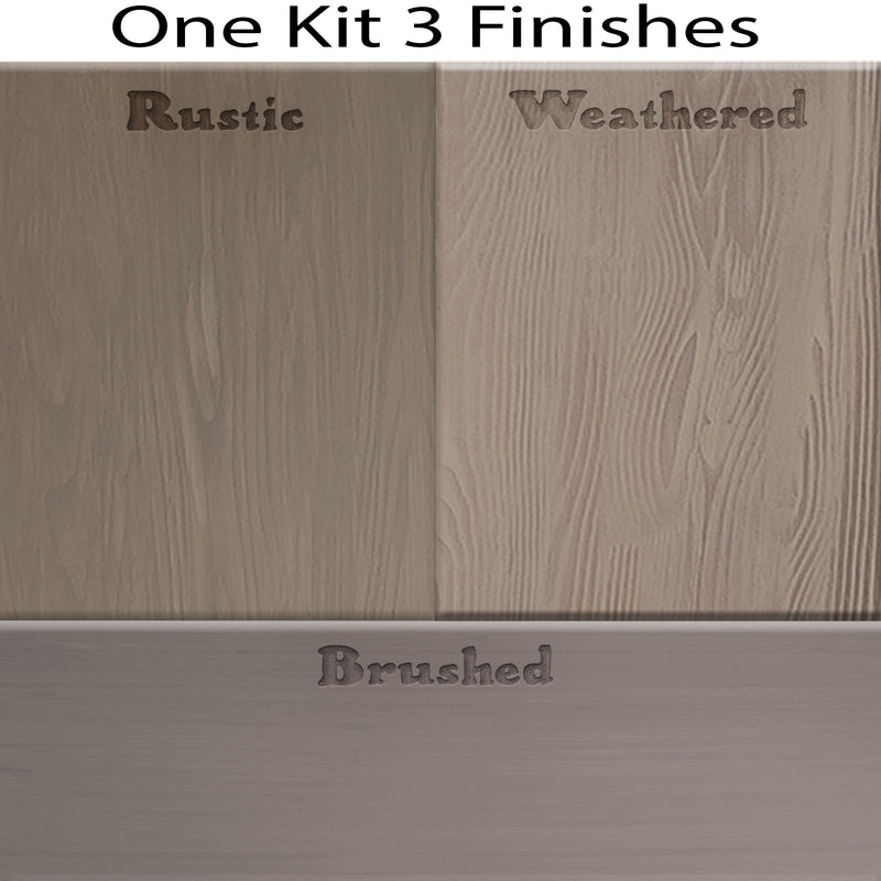 Wood'n Finish Tabletop Kit - Weathered Wood | Retique It® Shop