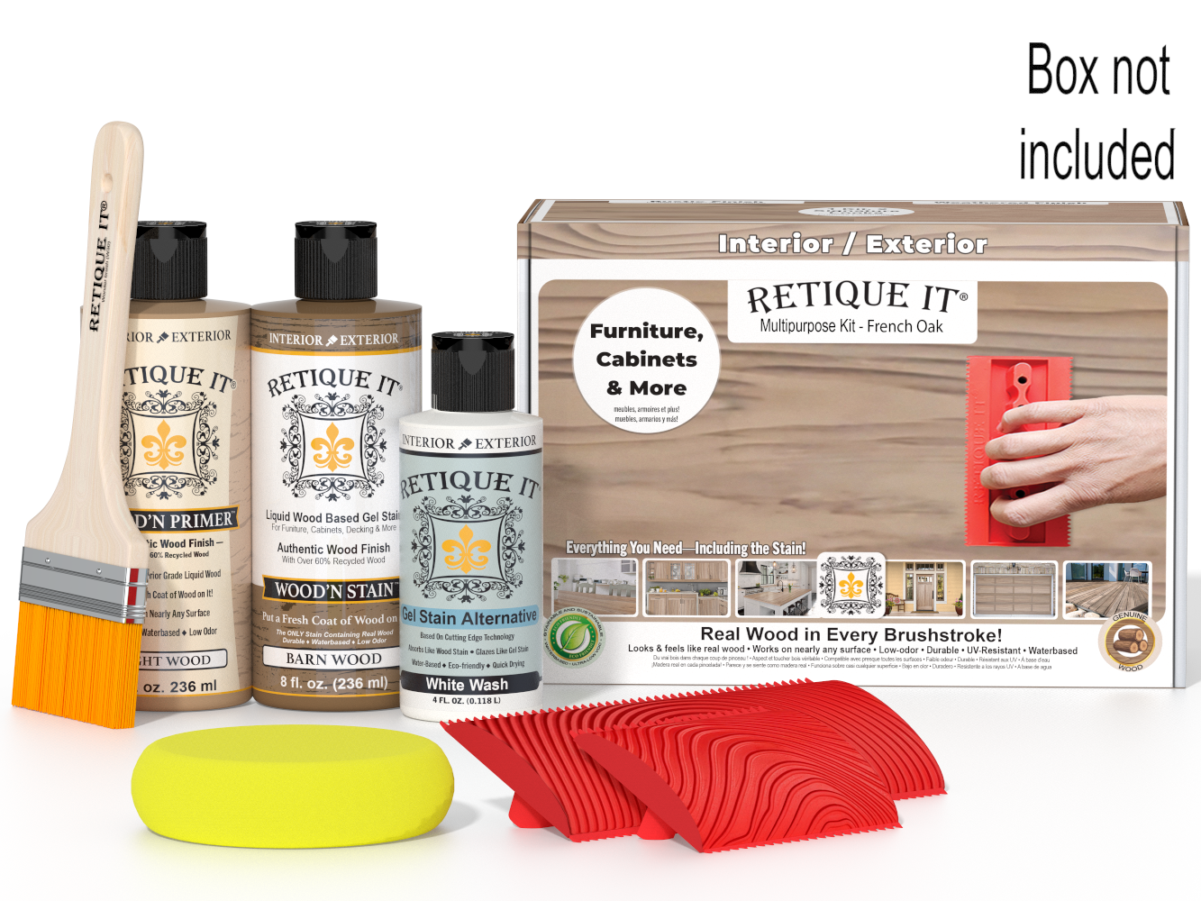 Multi-purpose Wood'n Kit - French Oak | Retique It®