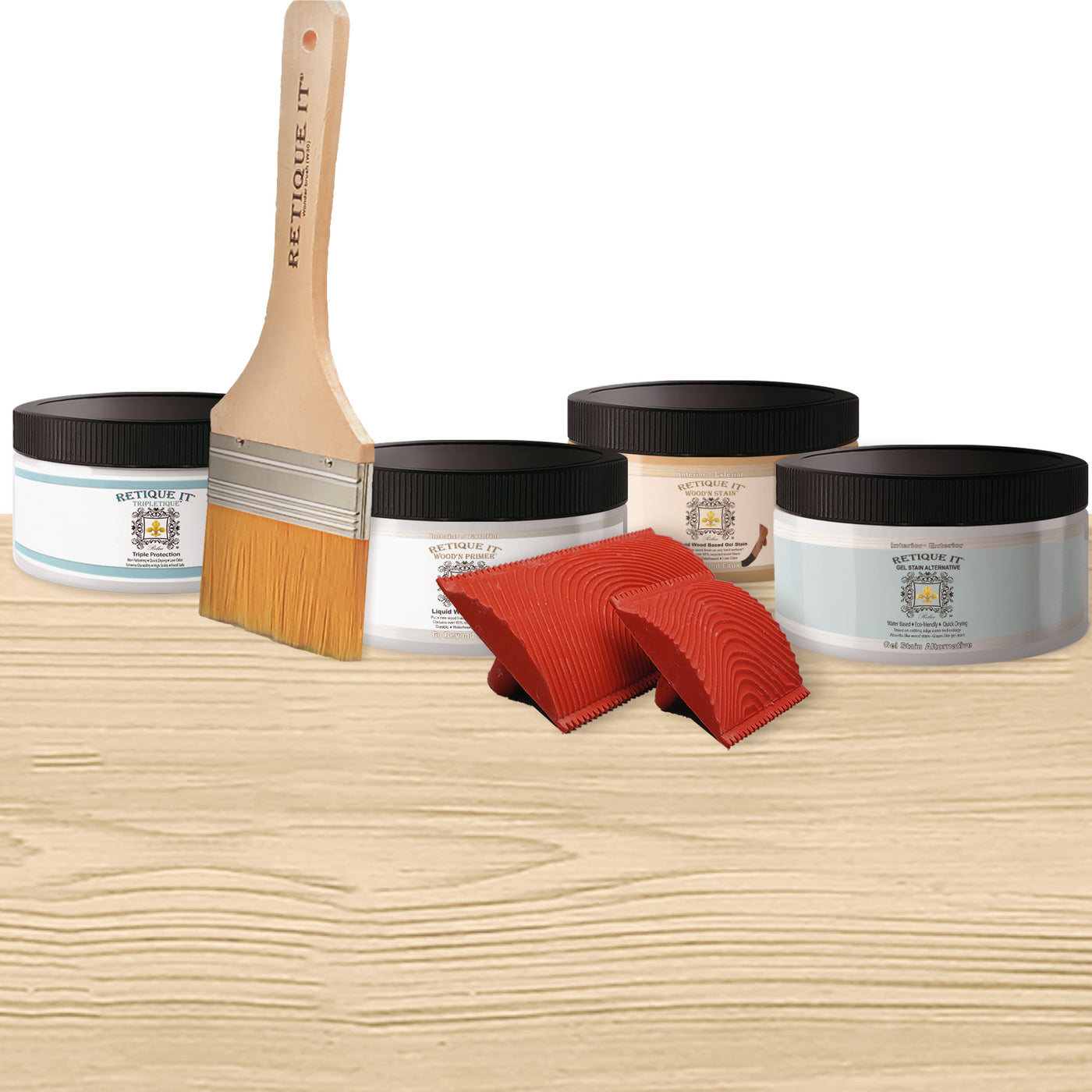 Wood'n Finish Tabletop Kit - White Oak | Retique It® Shop