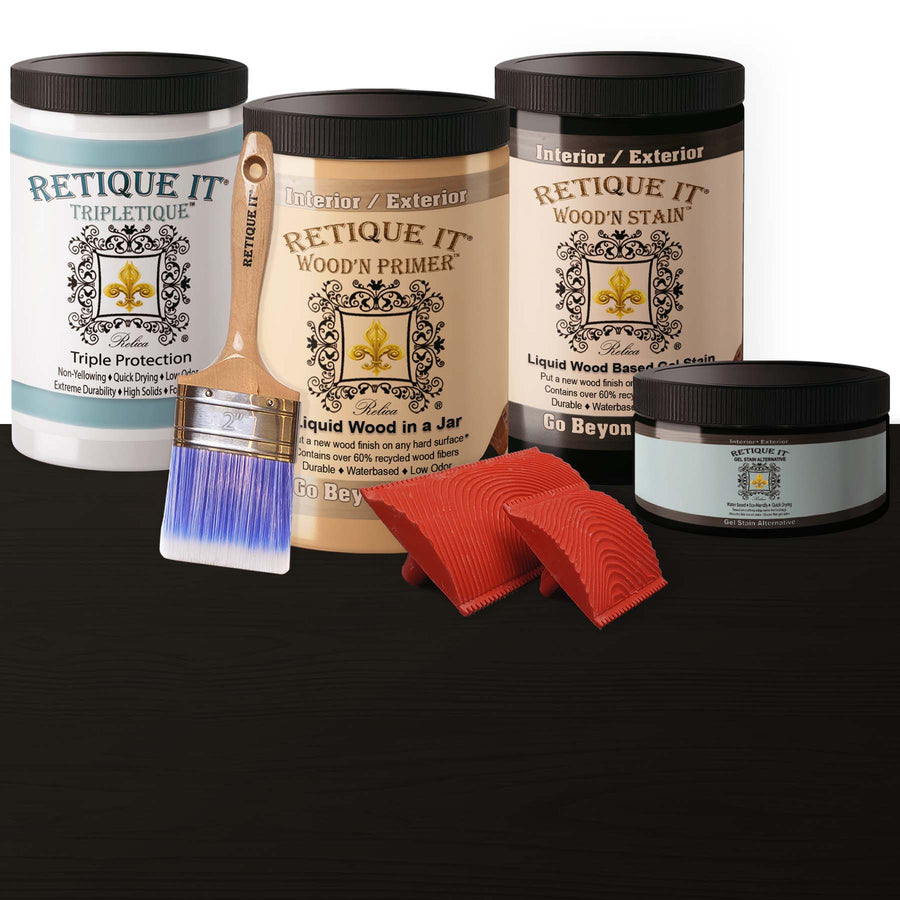 Wood'n Finish Full Kitchen Countertop Kit - Drift Wood | Retique It® Shop