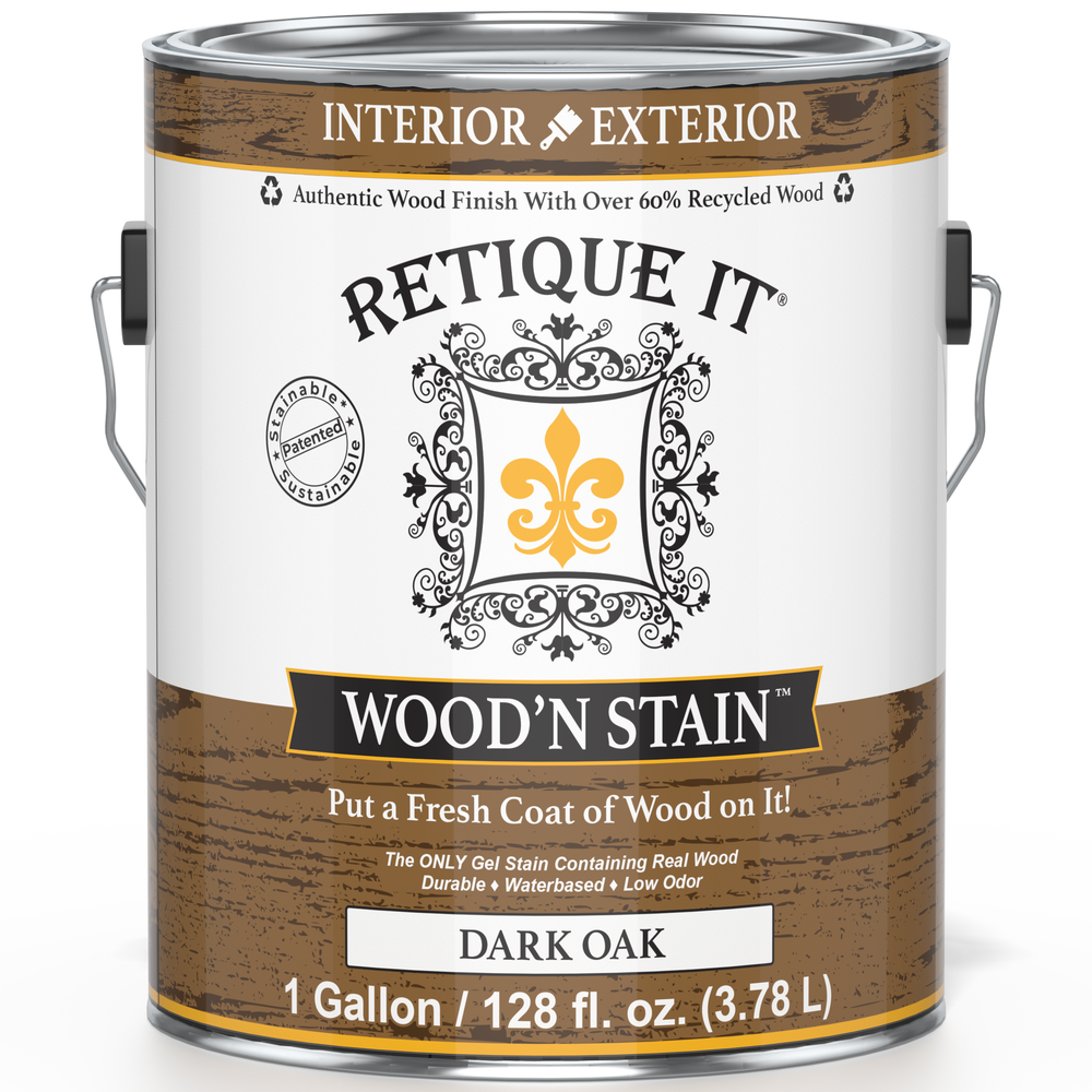 Wood'n Stain - Dark Oak | Retique It® Stains for Elegant Finishes