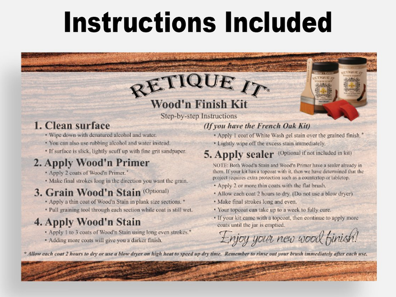 Wood'n Finish Countertop Kit - Barn Wood | Retique It® Shop