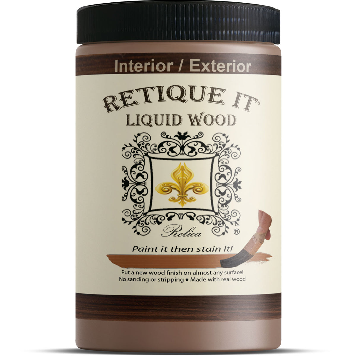 Retique It Liquid Wood - Light Wood Half Pint (8oz) - Paint It Then ...