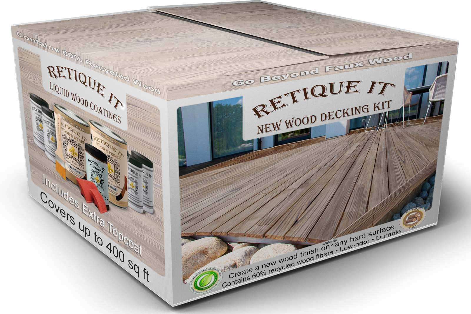 Decking Wood'n Kit (Grained) - French Oak