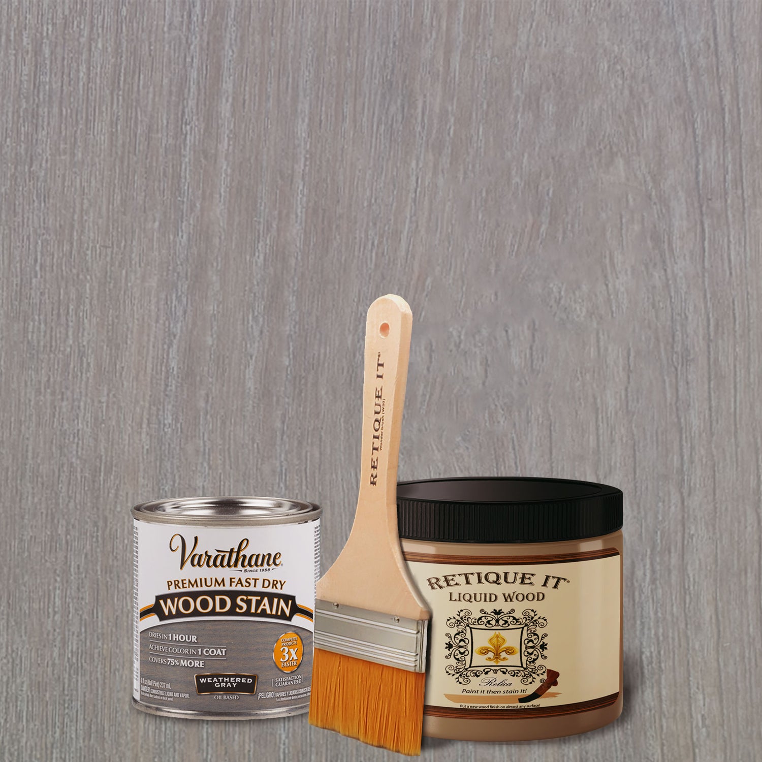 Retique It Liquid Wood - Light Wood Half Pint (8oz) - Paint It Then ...